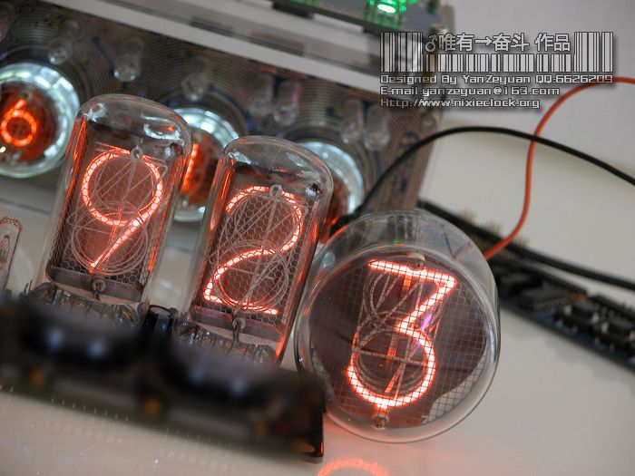 SHOW.秀一秀少见的大个头的辉光管(Nixie Tube Top view),QS30-1的爷爷辈 – Omnixie | 辉光钟